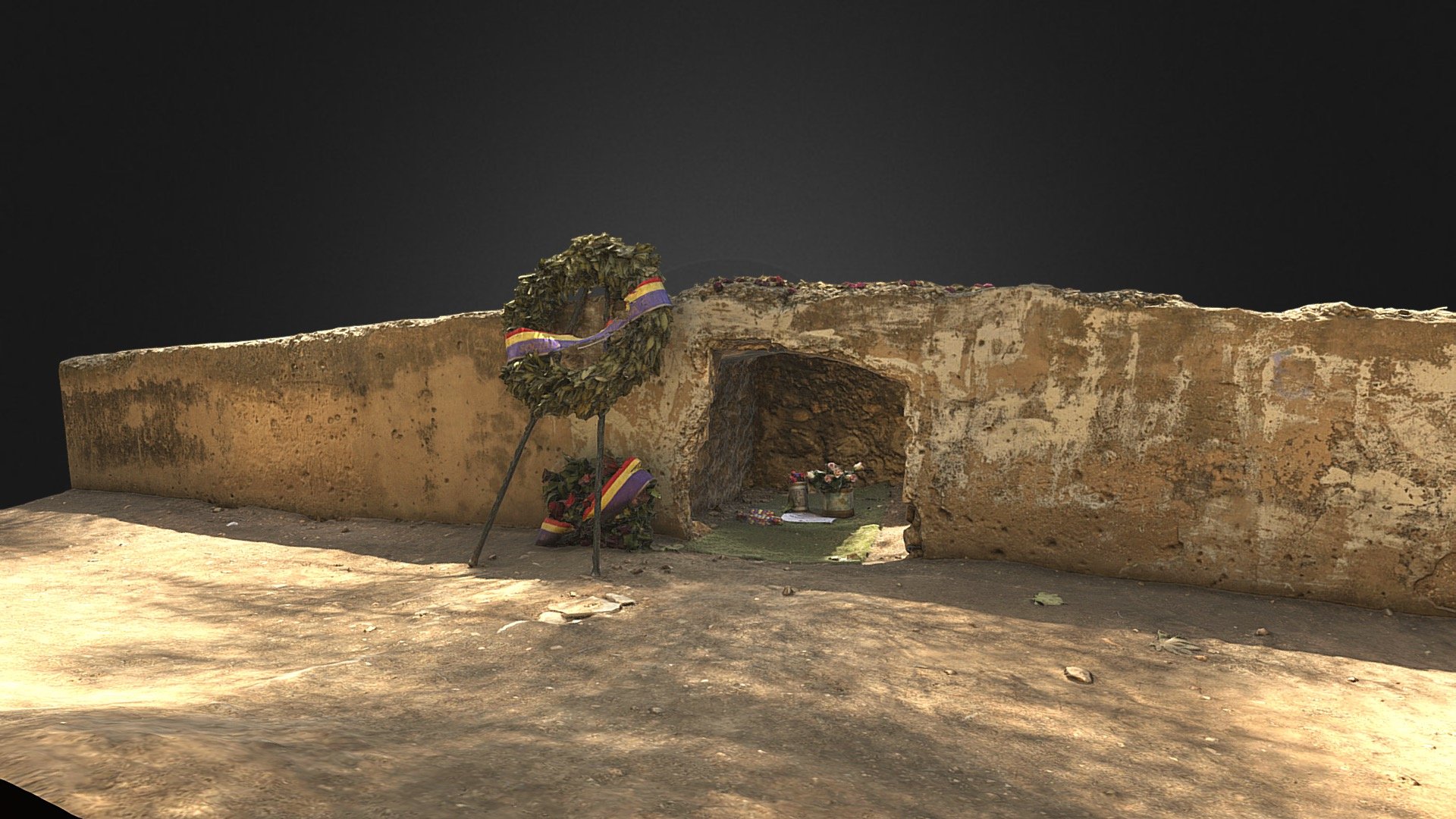 Mur del Terrer (Paterna). Paredón de España - 3D model by B E L I A R K ...