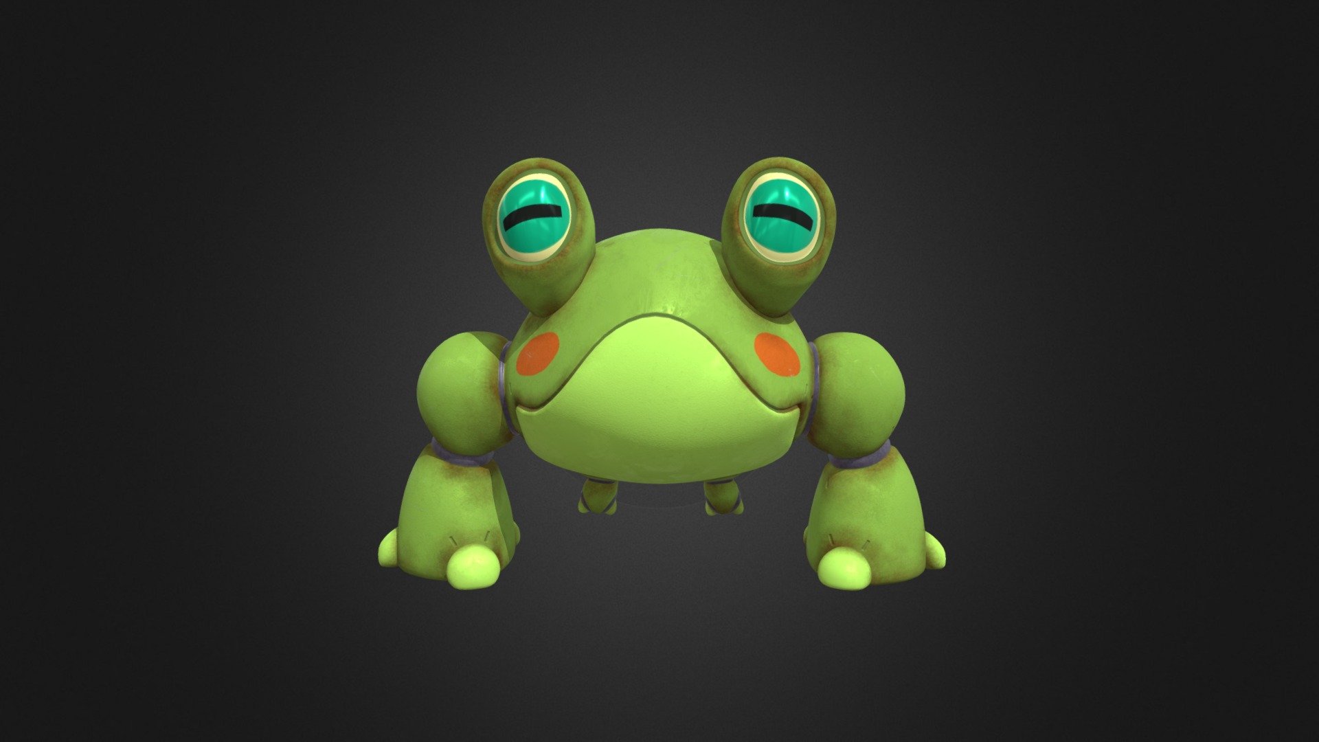 Frogbot - Download Free 3D model by NiklasG [6c8c6ab] - Sketchfab