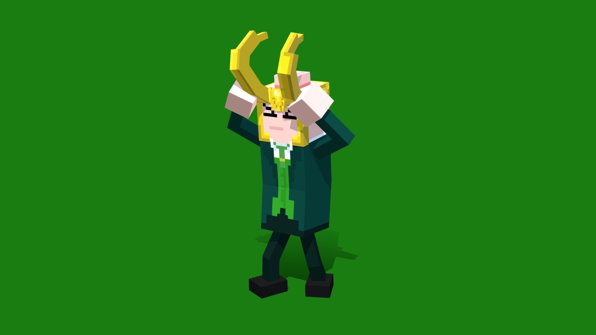 Loki Sosis - Minecraft Style - Download Free 3D model by Augies1808 ...