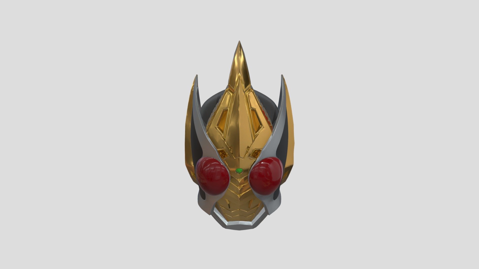 假面骑士剑国王形态 Masked Rider Blade - 3D model by jtrgoth [6c8d620] - Sketchfab