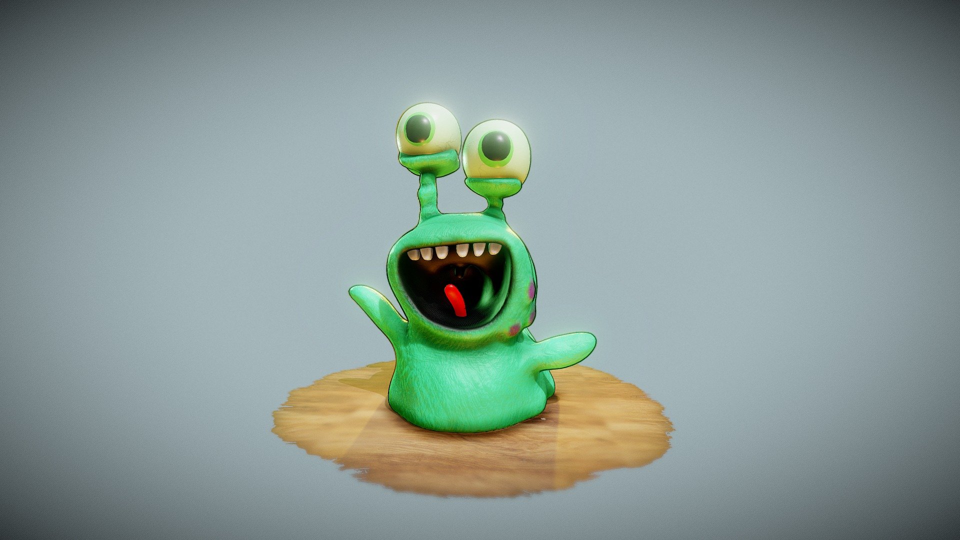 Slug Creature - Buy Royalty Free 3D model by jason.lp.davis [6c8d77e ...