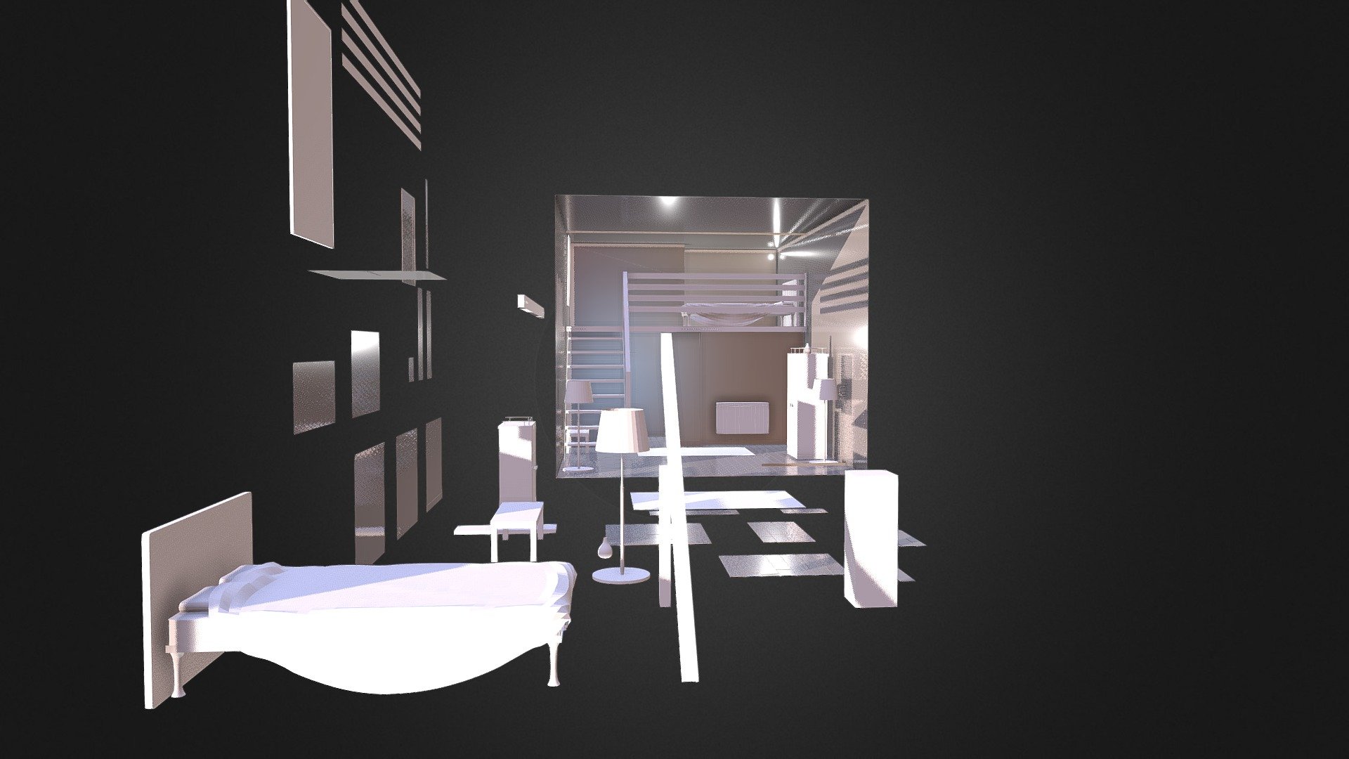 100653409 - Assignment 2 - Modular Room - 3D model by AbisheikThuraiyan ...