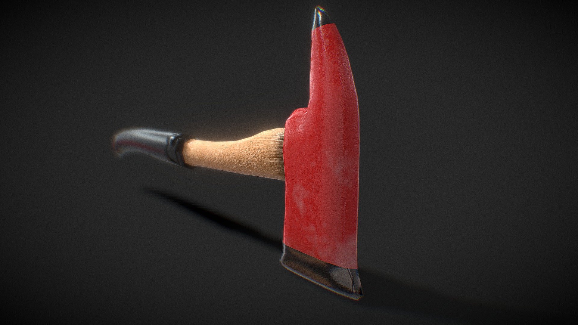 Low-Poly Axe 3D MODEL - Download Free 3D model by xwbash (@xbash ...