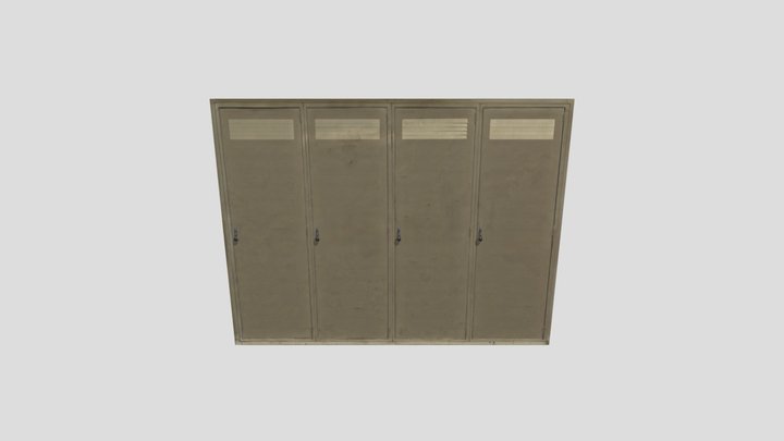 Lockers 3D models - Sketchfab