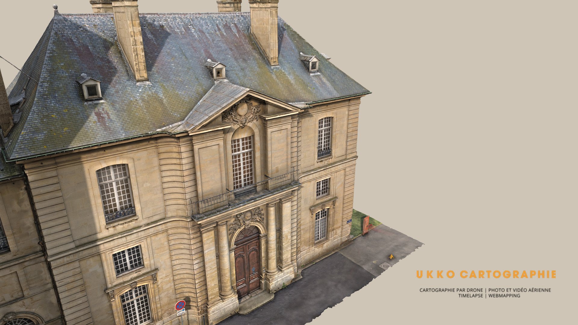 La Porterie (XVIIIe s.),Abbaye aux Hommes, Cean - 3D model by Ukko ...