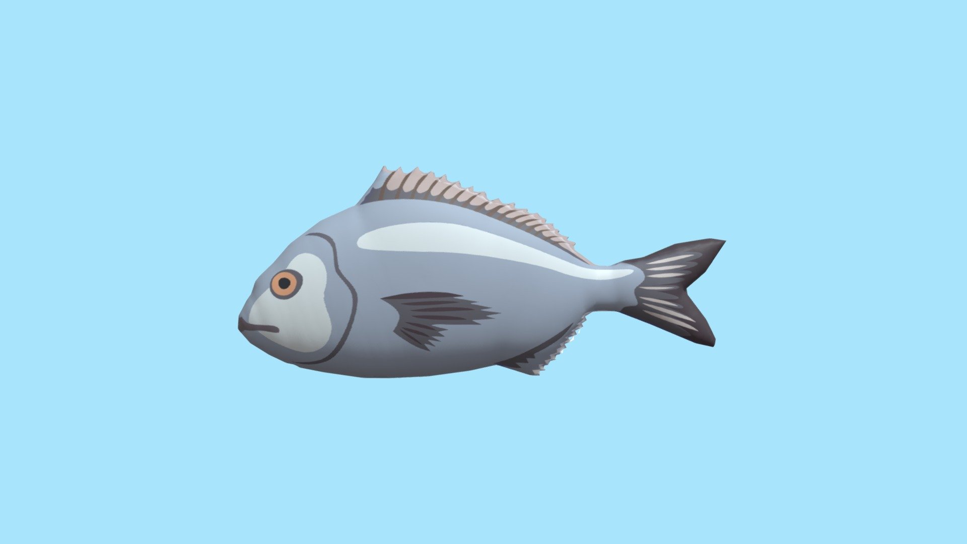 Fish - Download Free 3D model by chikachel [6c913dc] - Sketchfab