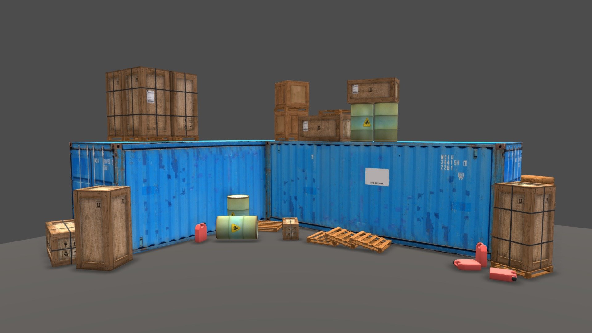Shipping (Level design) - Download Free 3D model by ehsan.avard ...