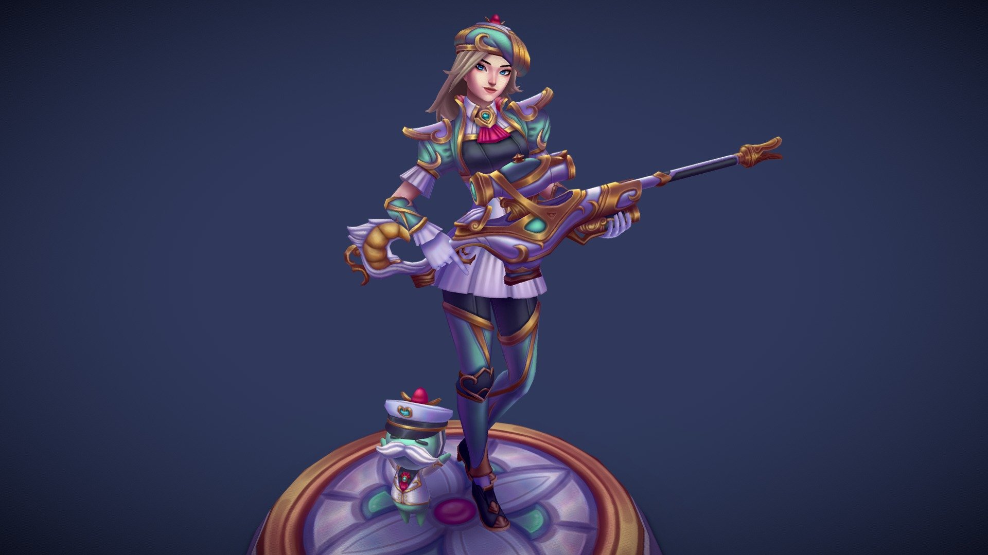 Cafe Cuties Caitlyn - 3D model by Dechta [6c93ff0] - Sketchfab
