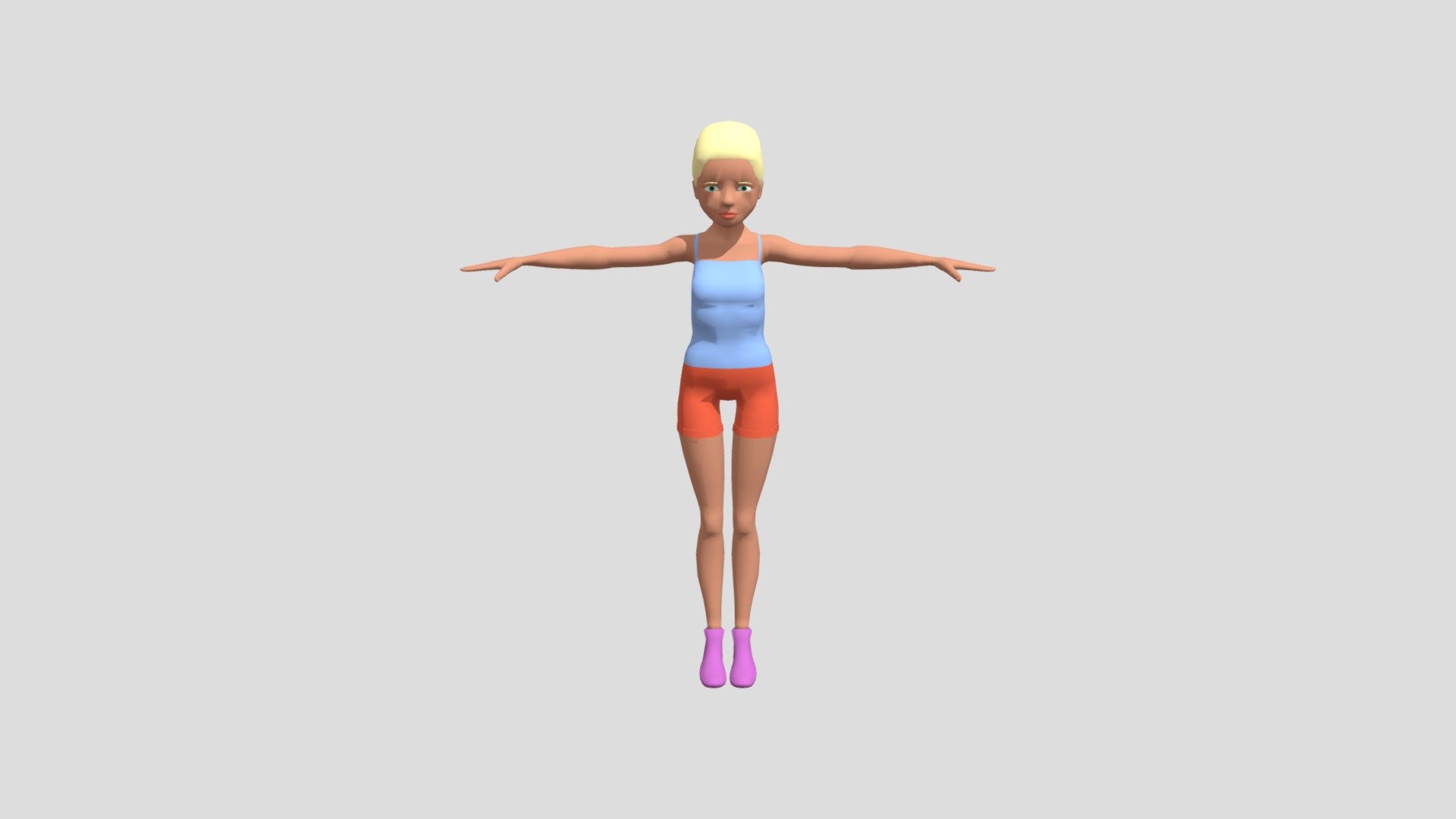 Girl 2 - Download Free 3D model by Grandua (@grandua.) [6c94929 ...