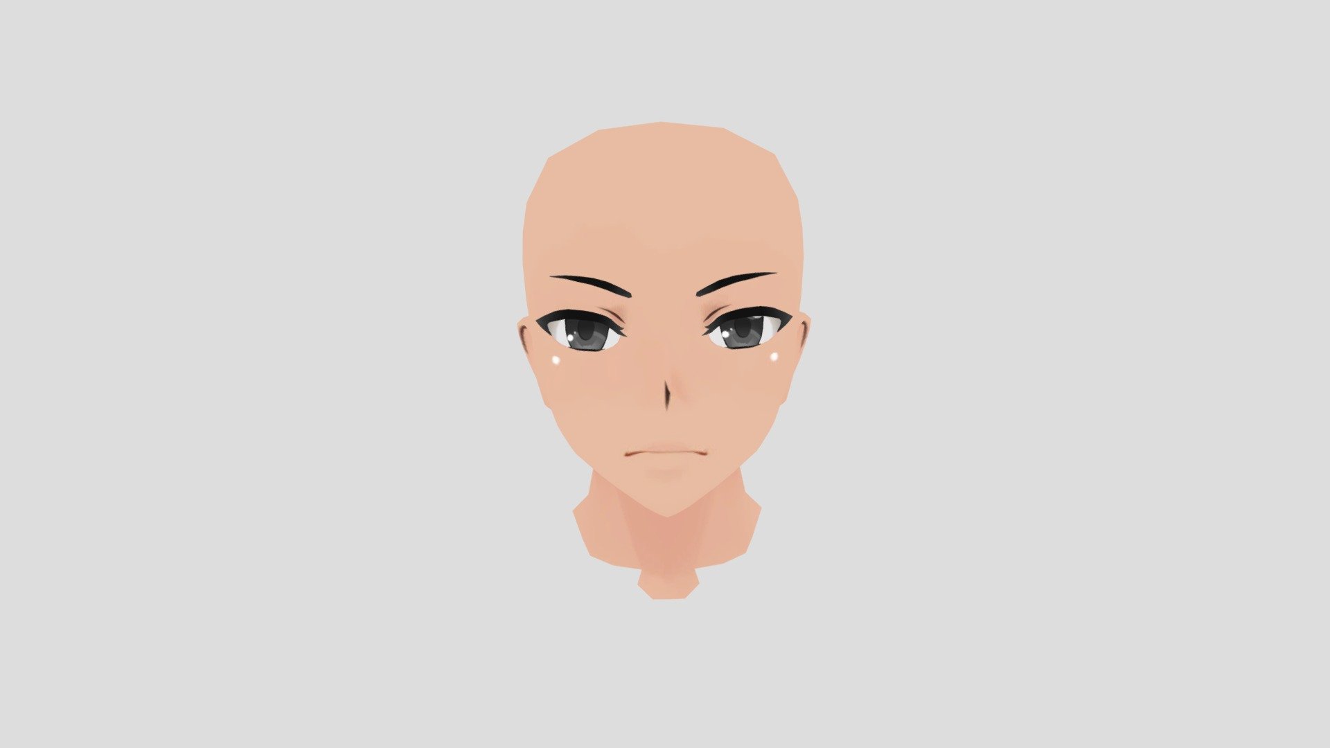 Yandere Simulator: Yandere Kun Head - Download Free 3D model by ...