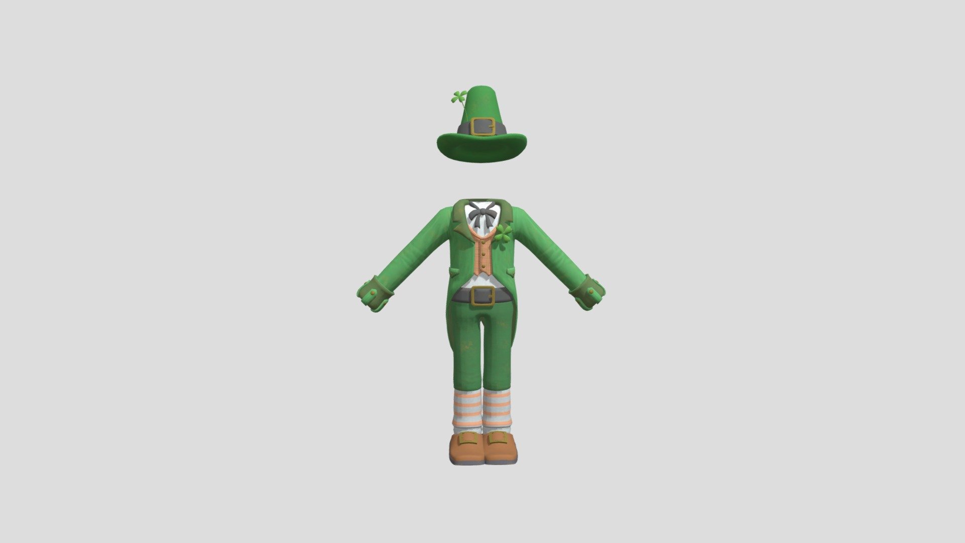 Project Playtime: Leprechaun Outfit - Download Free 3D model by ...