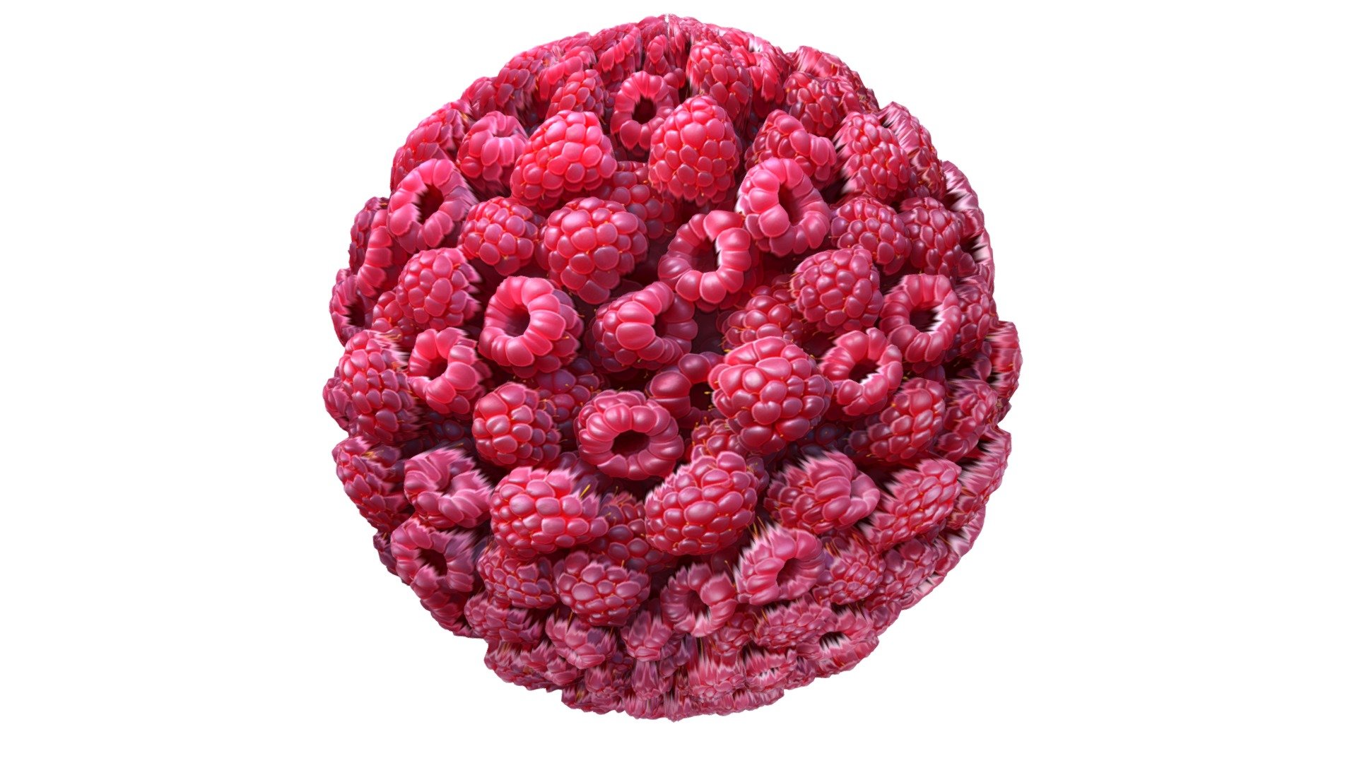 Raspberry Seamless Texture - Buy Royalty Free 3D model by zames1992 ...