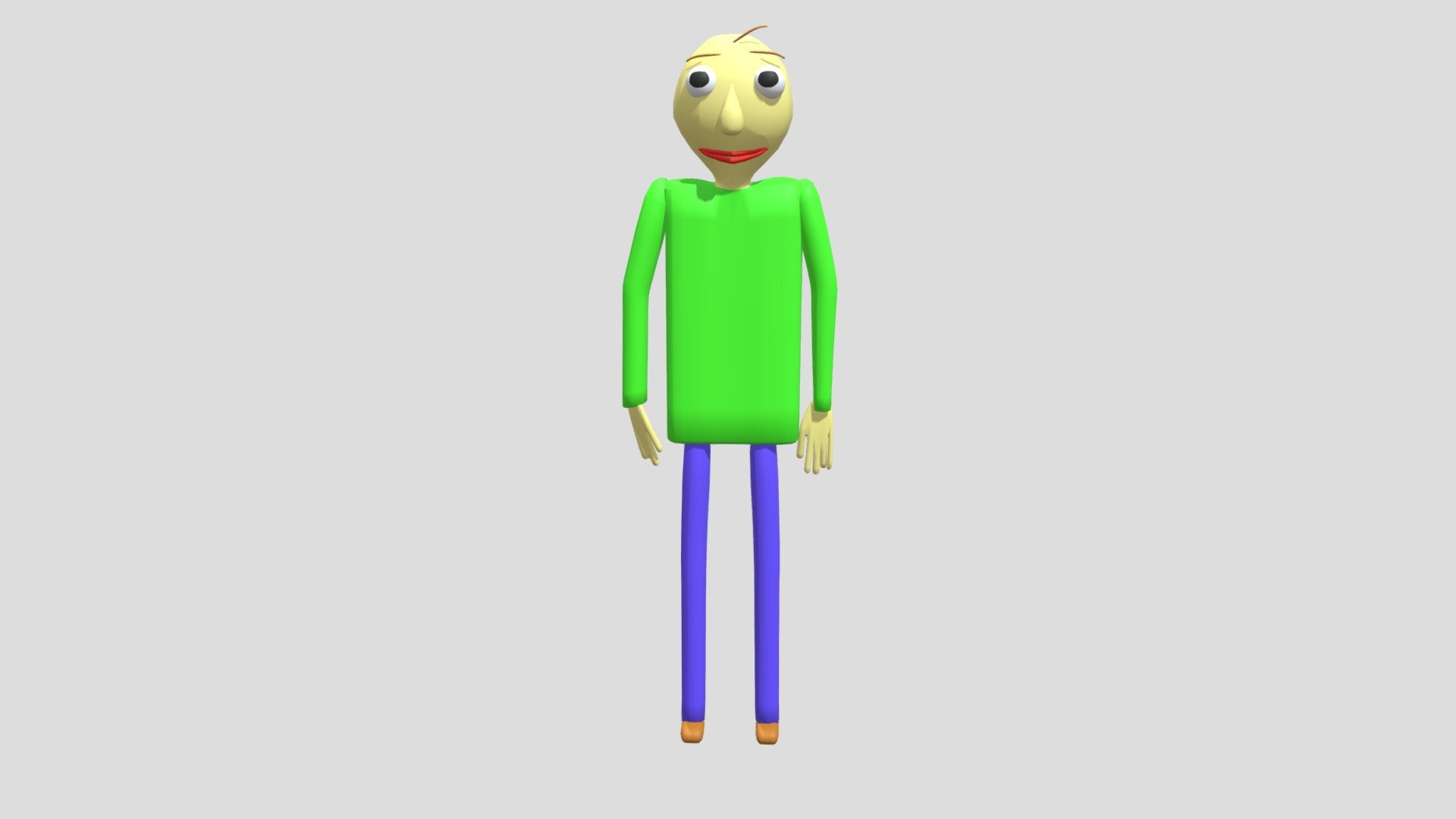 Baldi - Download Free 3D model by Johnthe3dModeler [6c98006] - Sketchfab