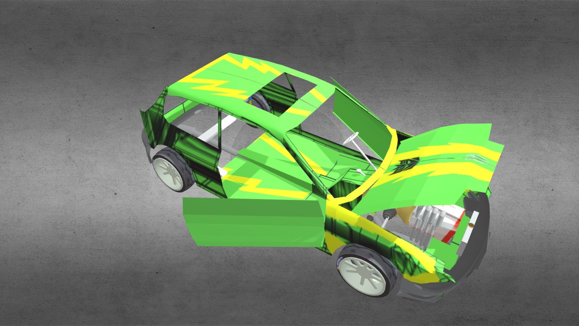 Honda Civic Hatch Back Project Sketch - Download Free 3D model by ...
