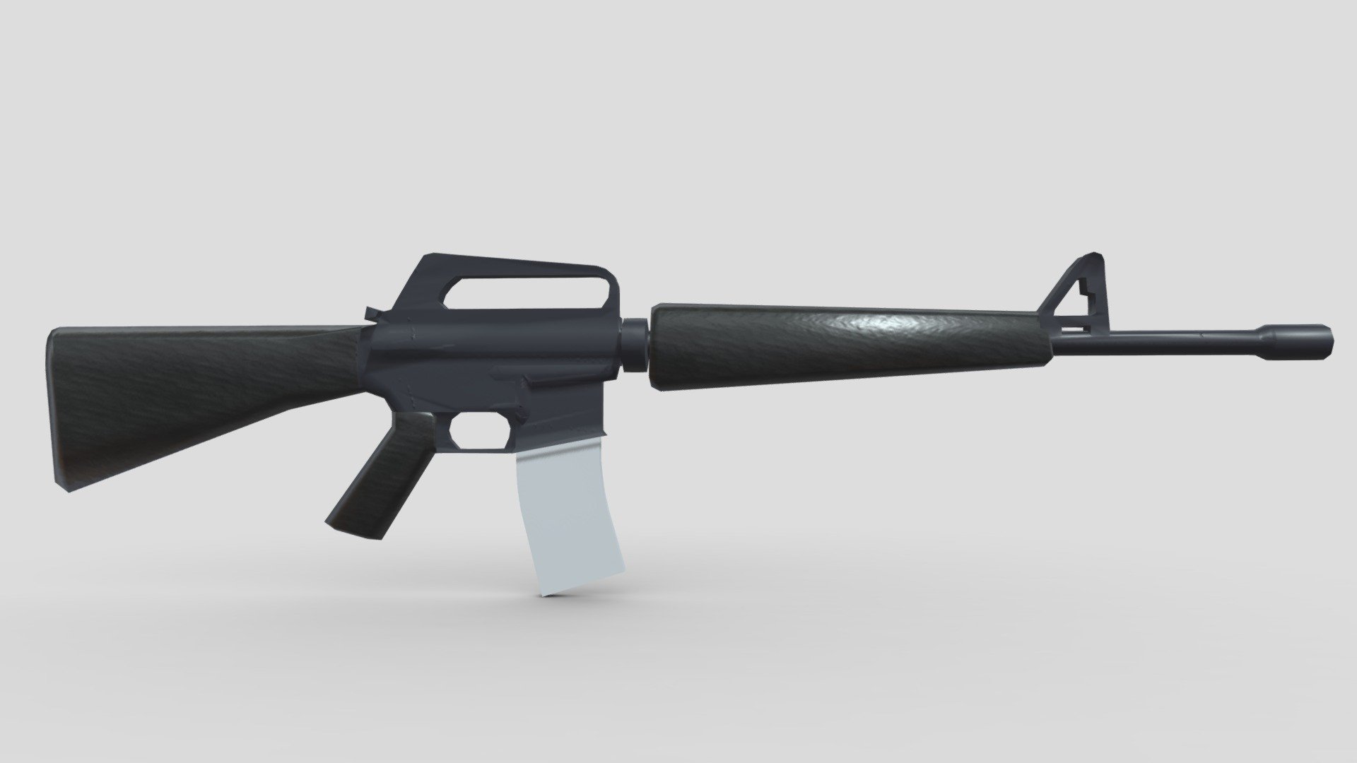 M16A1 - Download Free 3D model by Ed (@ed3800) [6c9ab15] - Sketchfab