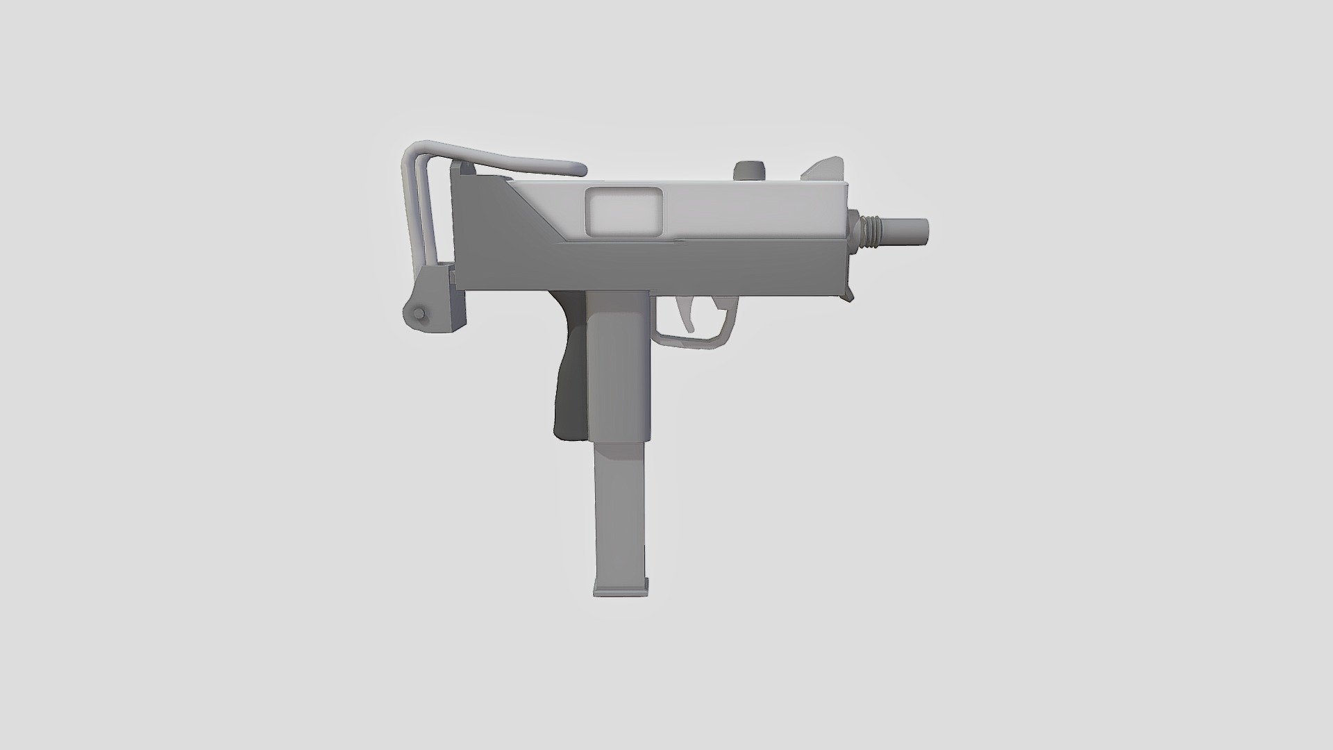 Low Poly Ingram Mac-10 - Download Free 3D model by Sgt. Hydrate ...