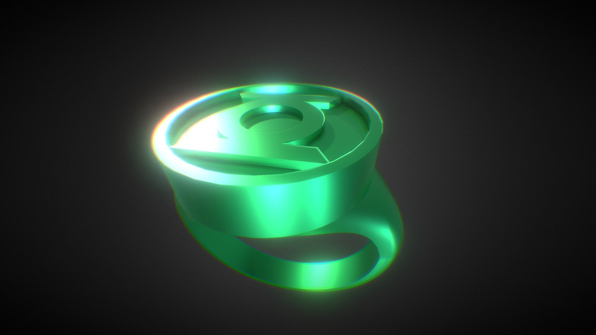 Green Lantern Ring - Download Free 3D model by Ludus101 [6ca03ce ...