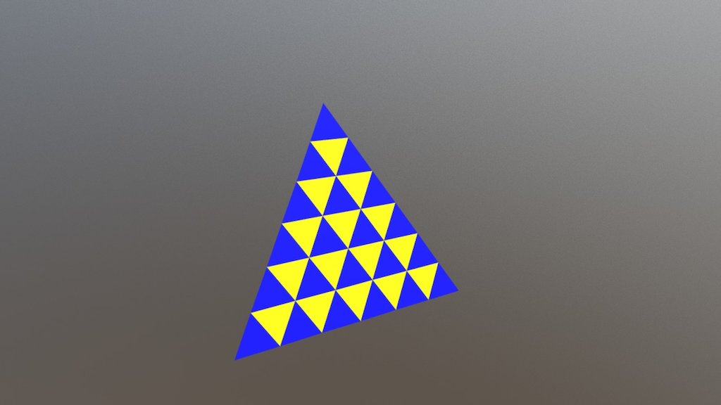 Tetrahedron Triangle Tessellation - 3D model by chandlerklebs [6ca15e2 ...
