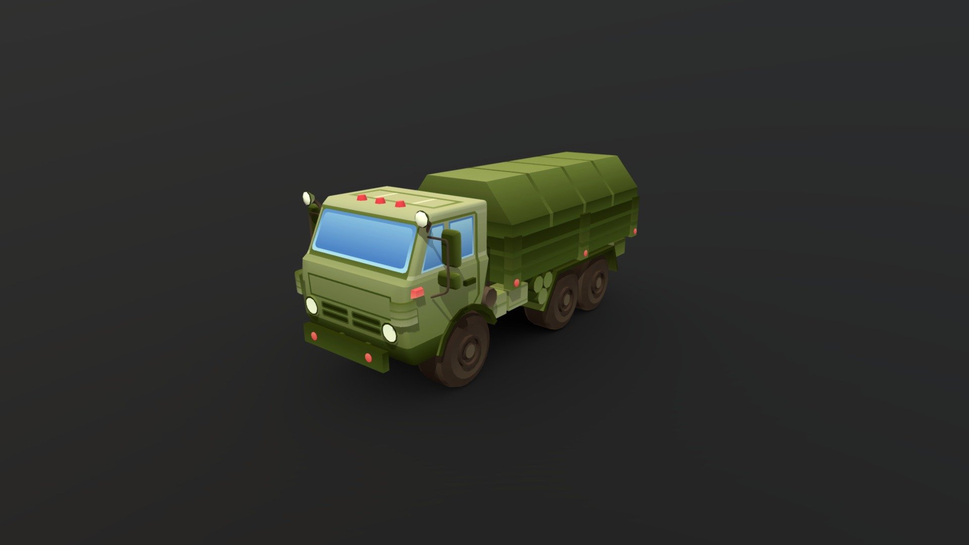 KamAZ 5350 - 3D model by yulok (@yulok6) [6ca16c3] - Sketchfab