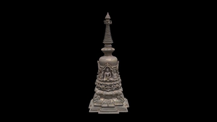 Stupa 3D models - Sketchfab