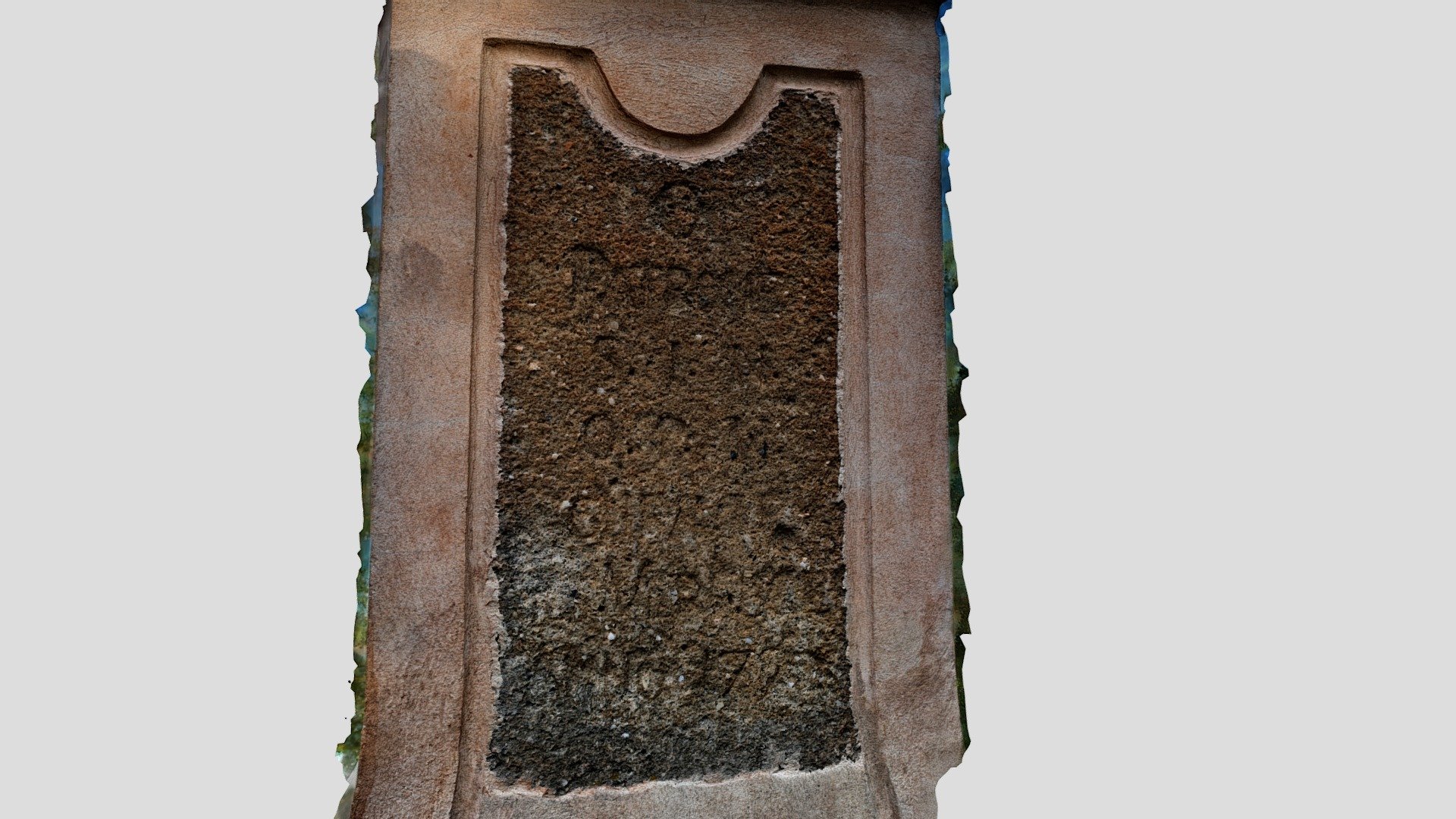 Tiszaalpár - Feliratos kő / old carved plate - 3D model by kkjm ...