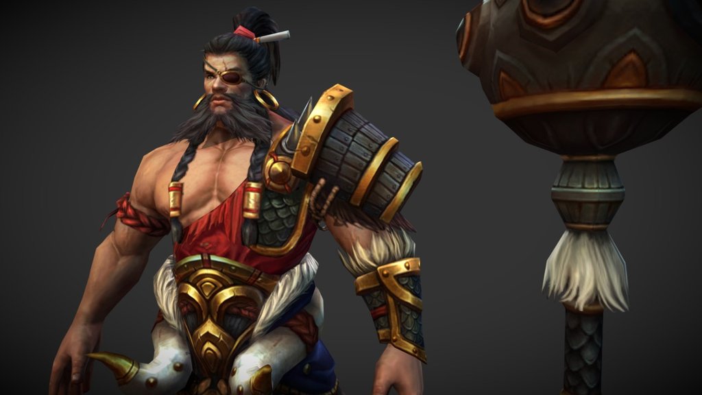 Strong Man - 3D model by zoey0501 [6ca5636] - Sketchfab