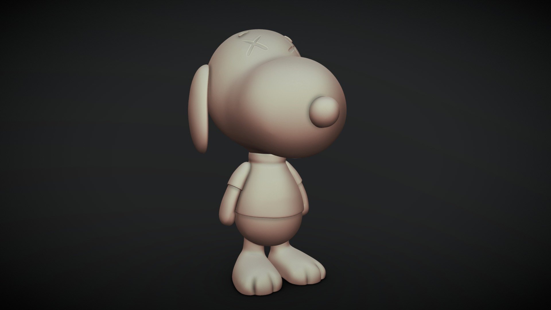 Kaws Snoopy for Print - Buy Royalty Free 3D model by yogi_sandhi ...