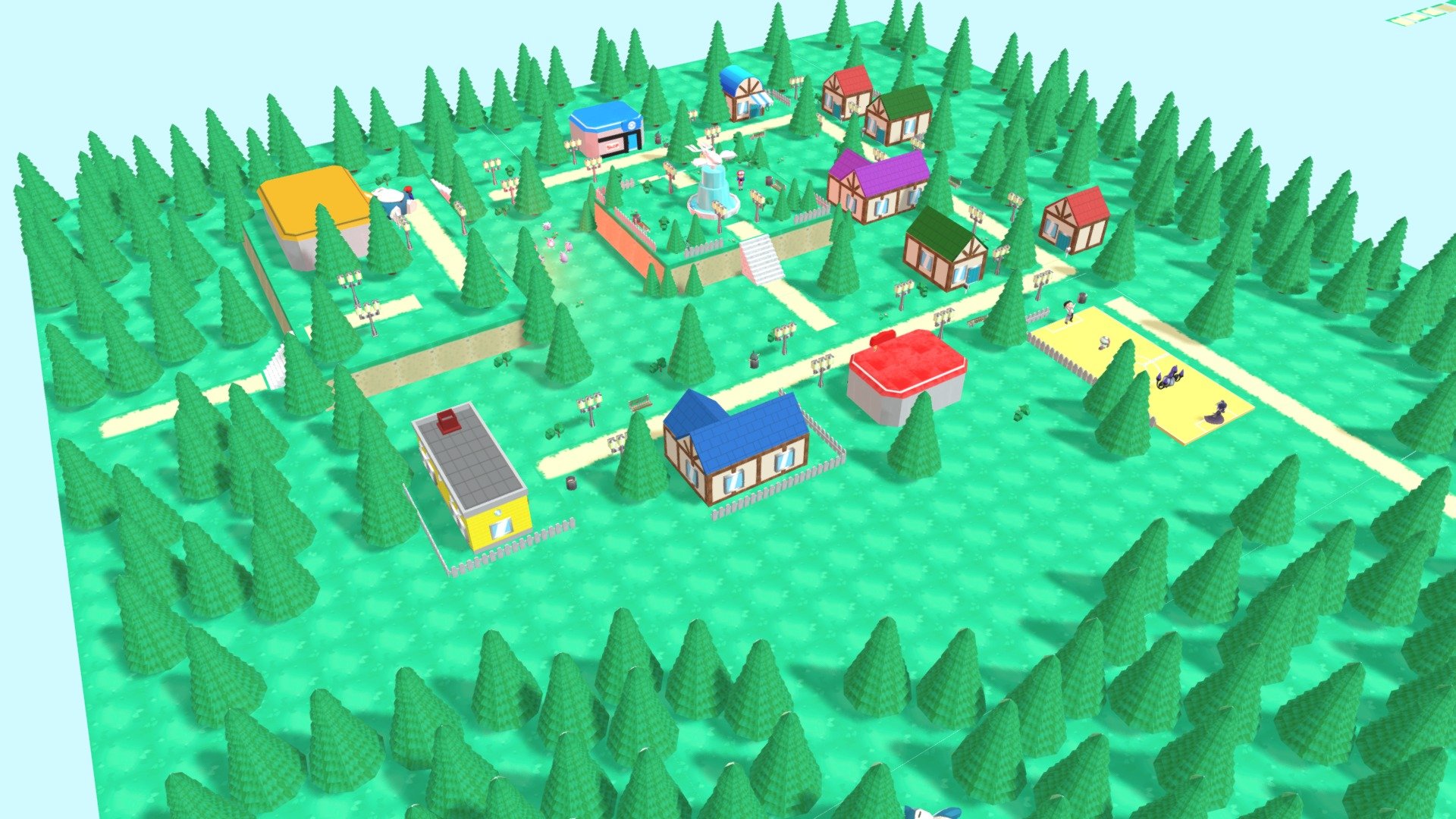 Original Pokemon Village!! - Download Free 3D model by Alex Jiménez ...