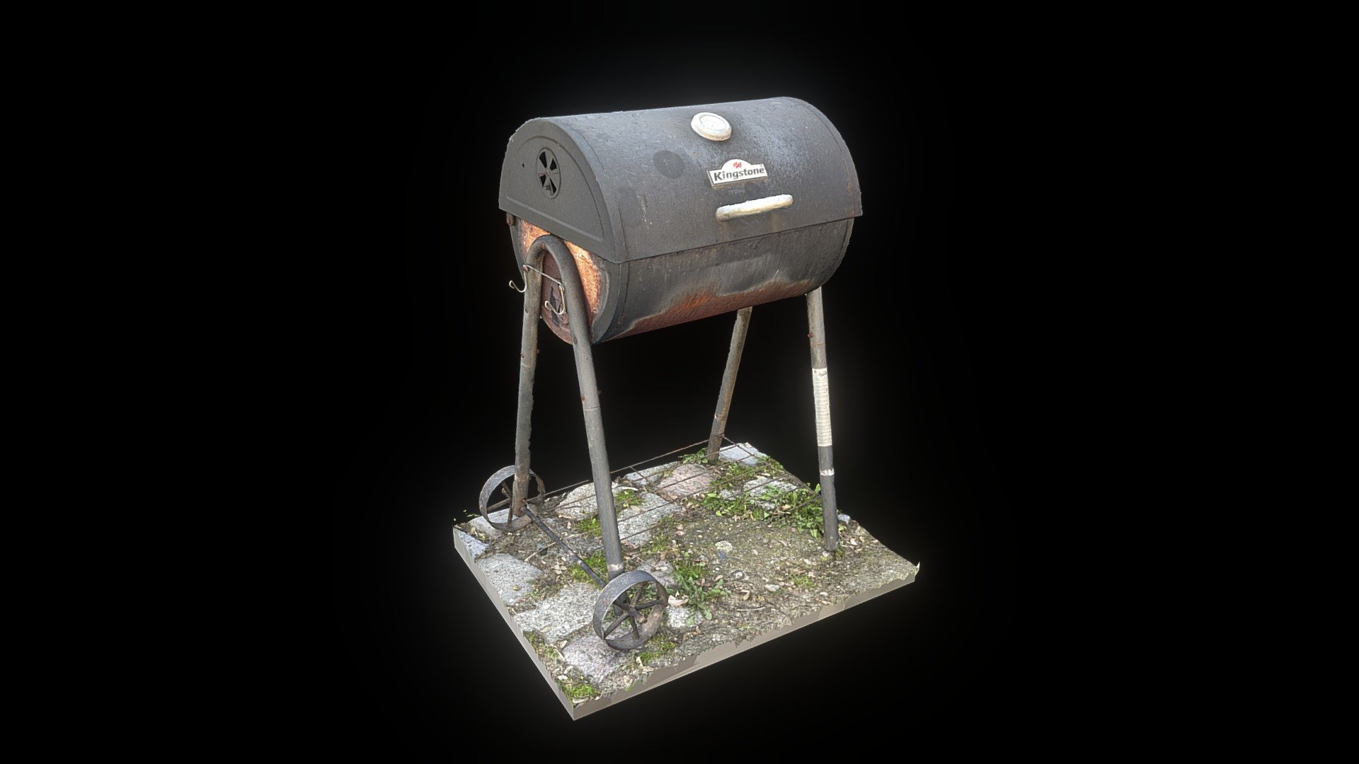 BBQ Smoker Grill - 3D model by Christoph Weiß (@Christophweiss ...