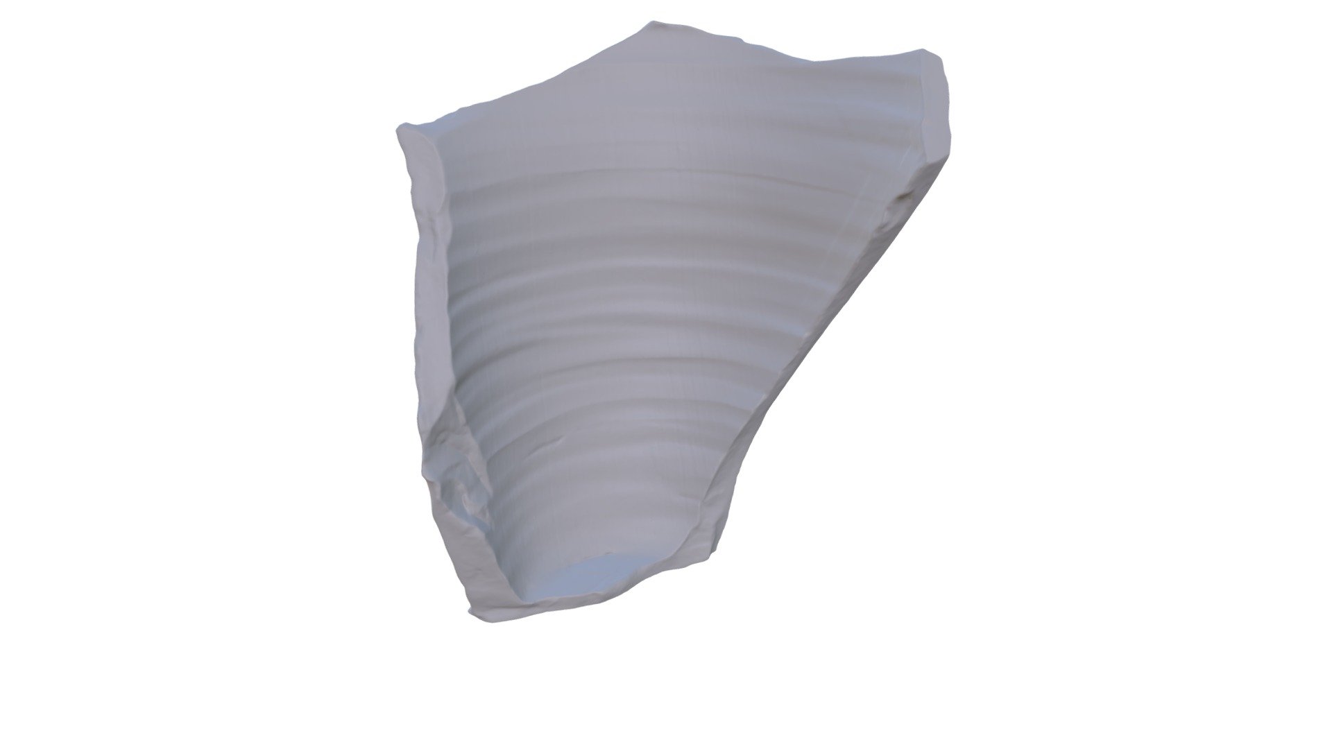 Conical jar, Method 3 - 3D model by Tracing the Potter's Wheel ...