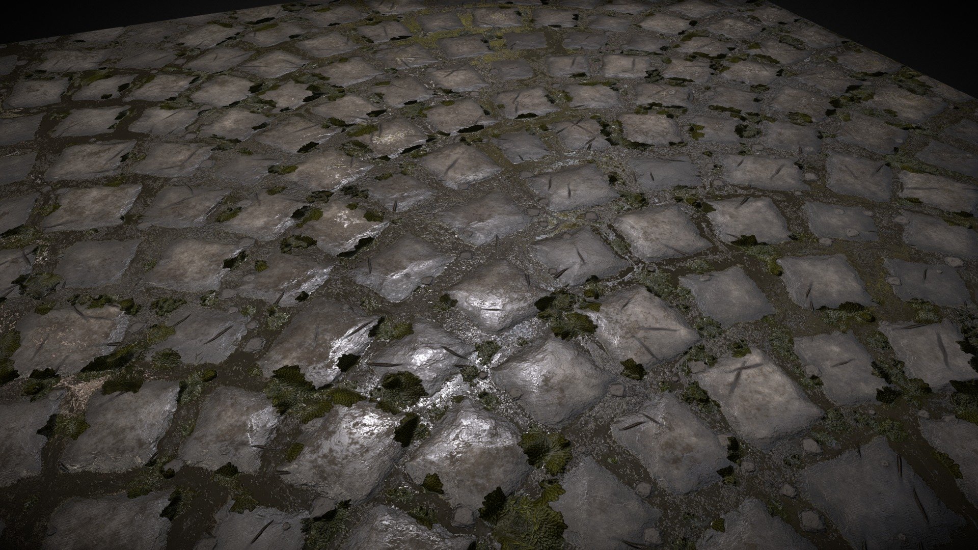 Cobblestone [Variation 2] - 3D model by Jana vdBeucken (@JvdB) [6caadfe] - Sketchfab