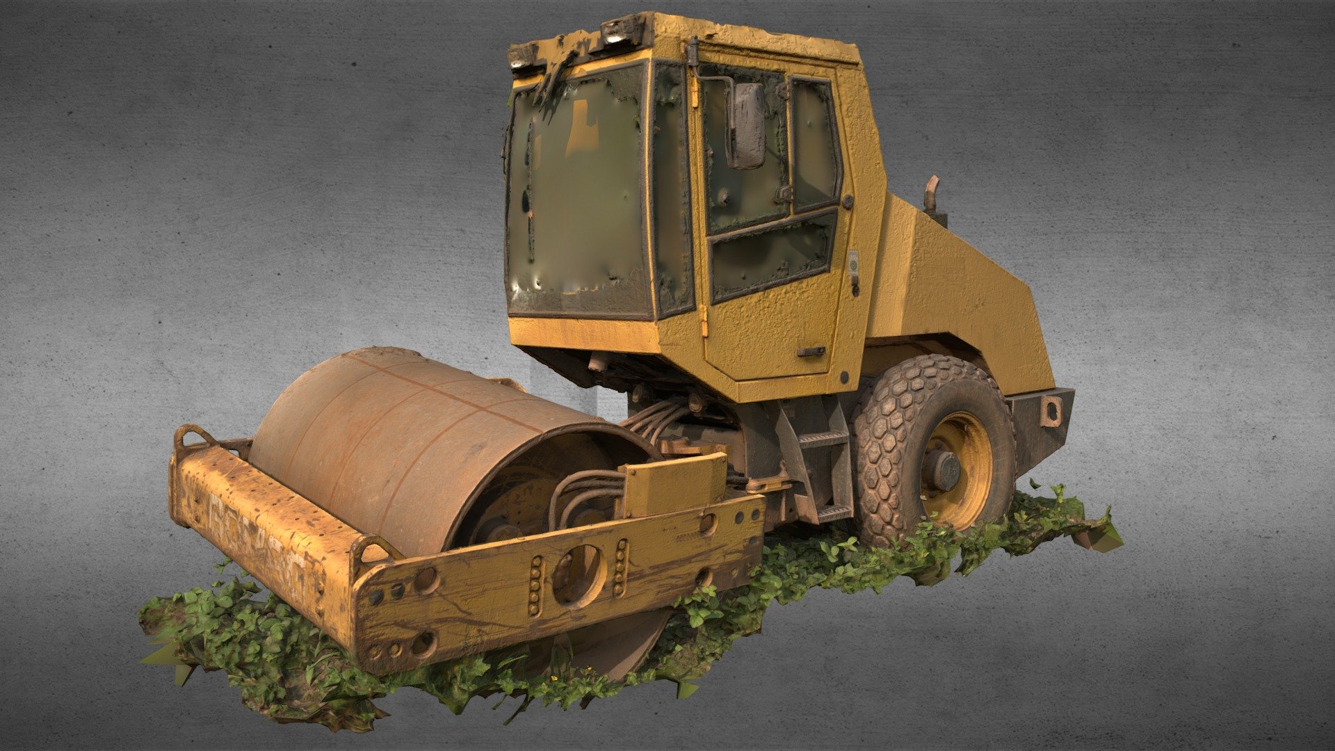Steamroller - Download Free 3D model by Exploring Europe and Beyond ...