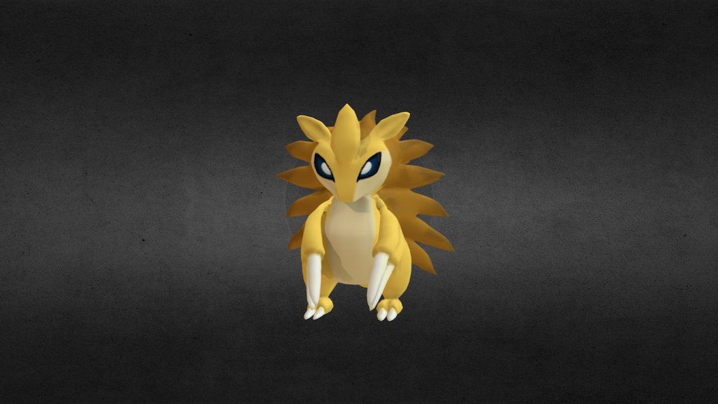 Sandslash - Second attack - 3D model by IgarabaStudio [6cb20e1] - Sketchfab