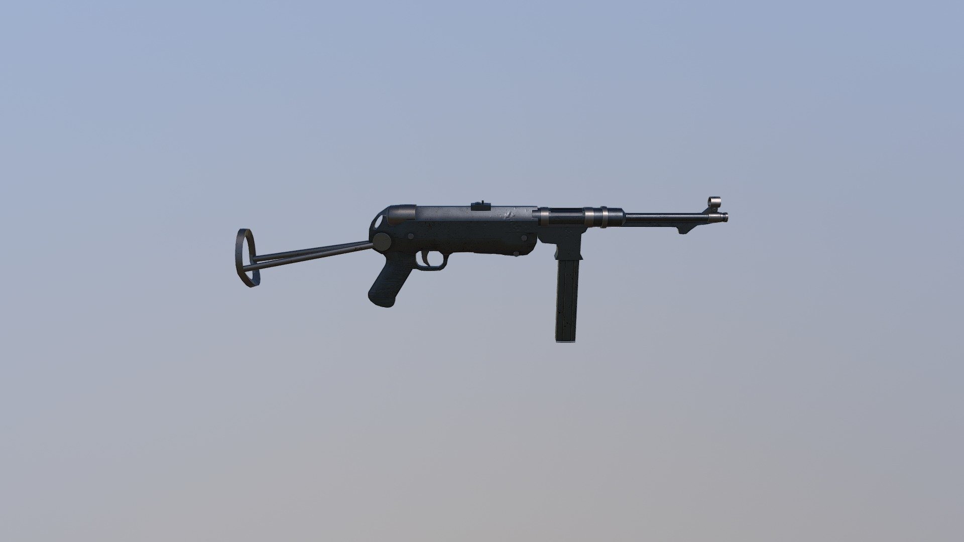 MP40 - 3D model by Rosejo [6cb3d4a] - Sketchfab