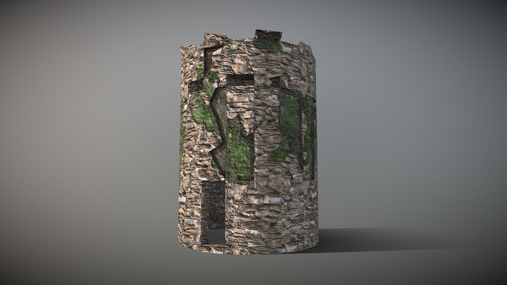 Castle Ruin - Download Free 3D model by LeeMoorhead [6cb4436] - Sketchfab