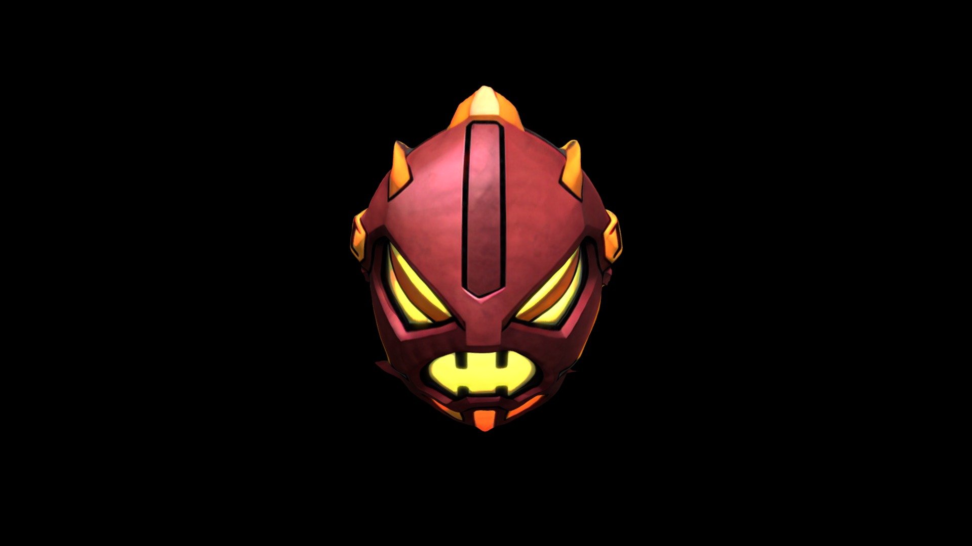 Helmet Mask Robot Cartoon 155 - Download Free 3D model by klrxyz ...
