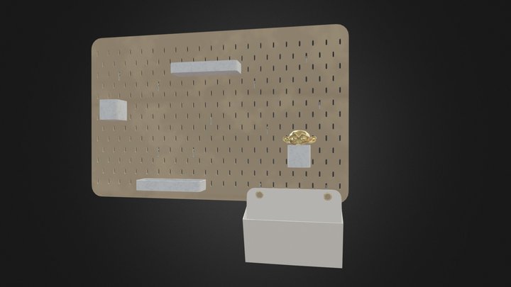 Pegboard 3d Models Sketchfab