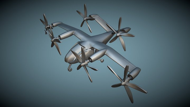 Evtol 3D models - Sketchfab