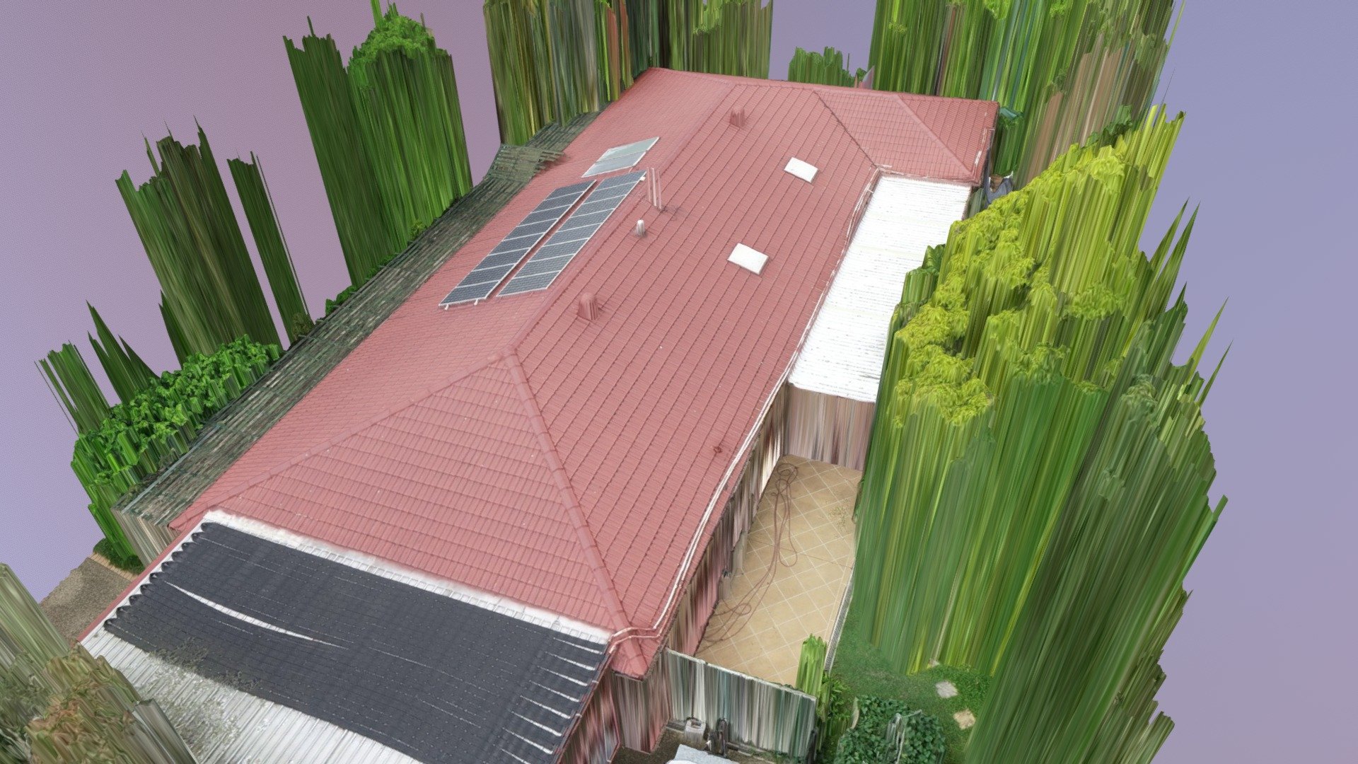 Domestic Roof Inspection - 3D model by qlddrones [6cb7245] - Sketchfab