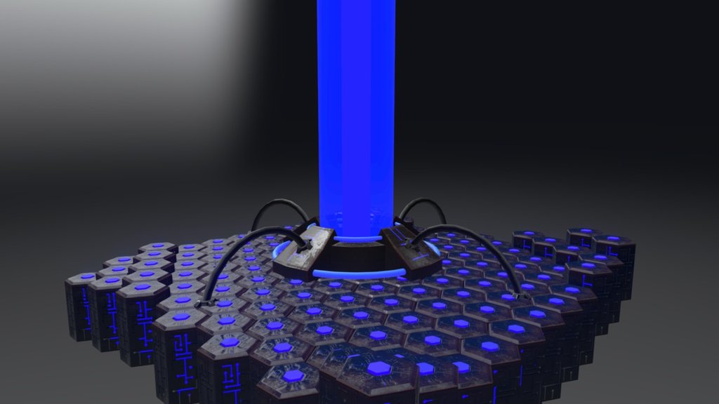 Tech Light Pilar alternative texture - 3D model by kelvysb [6cb7721 ...