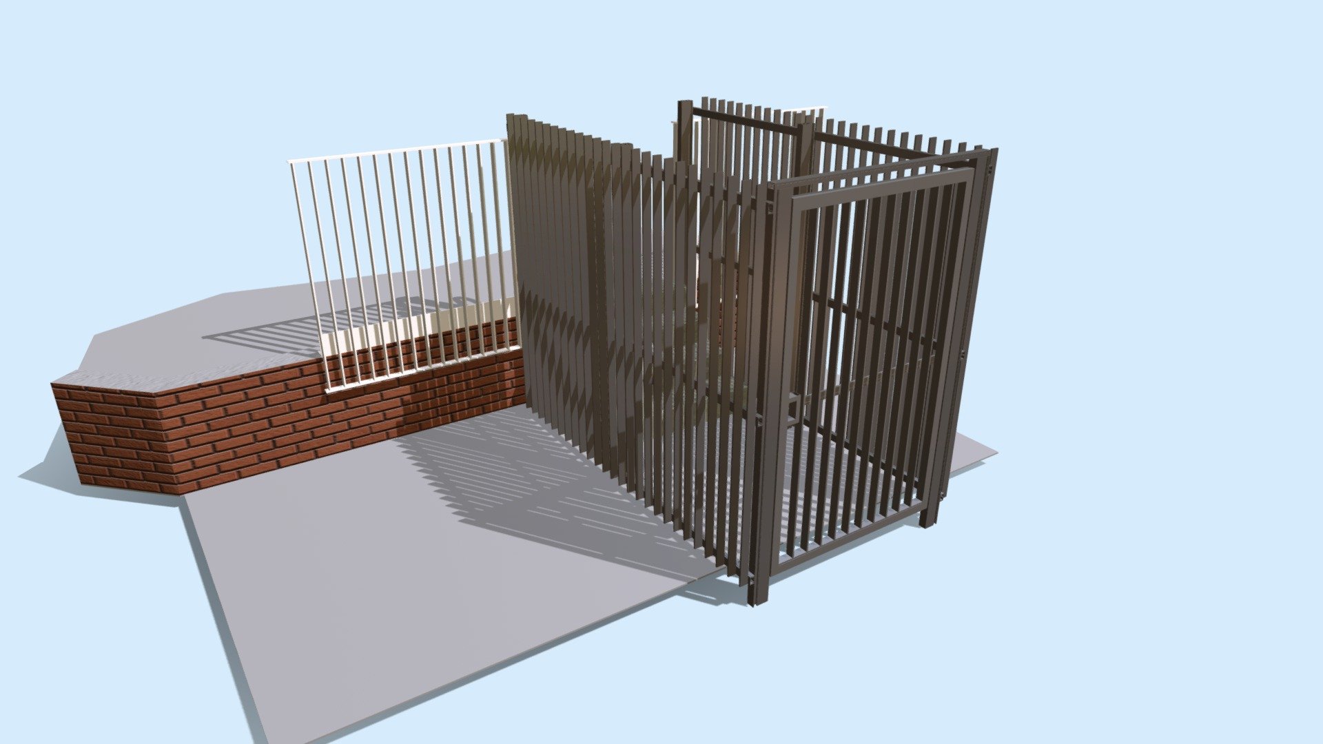 Lvl1 Gate & Screen Rev1 - Download Free 3D model by DarrenFalconer ...