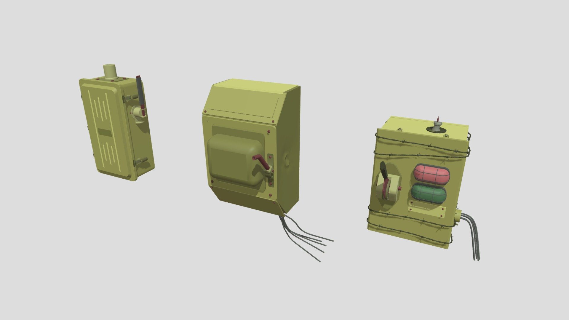 3 switches *draft* - Download Free 3D model by Arsenal295 [6cb908e ...