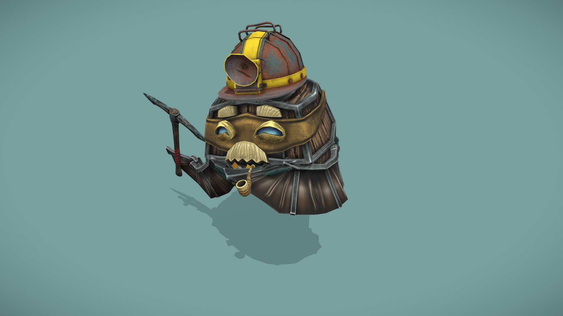 Cave Digger 2: Dig Harder - Miner Chompy - 3D model by tiina.pyorala ...