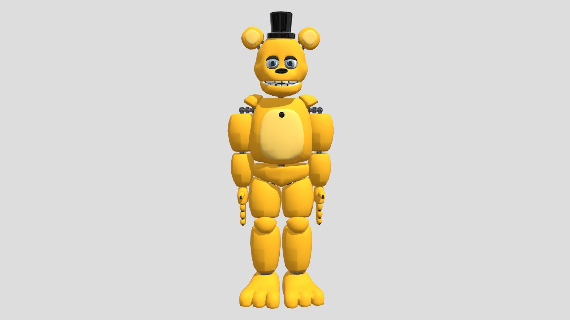 Spring Freddy - Download Free 3D model by RoxanneTheArtist945 ...