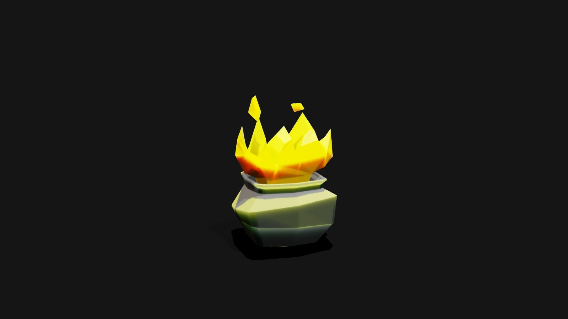Stopmotion Pot Of Fire - 3D model by Chaitanya Krishnan (@chaitanyak ...