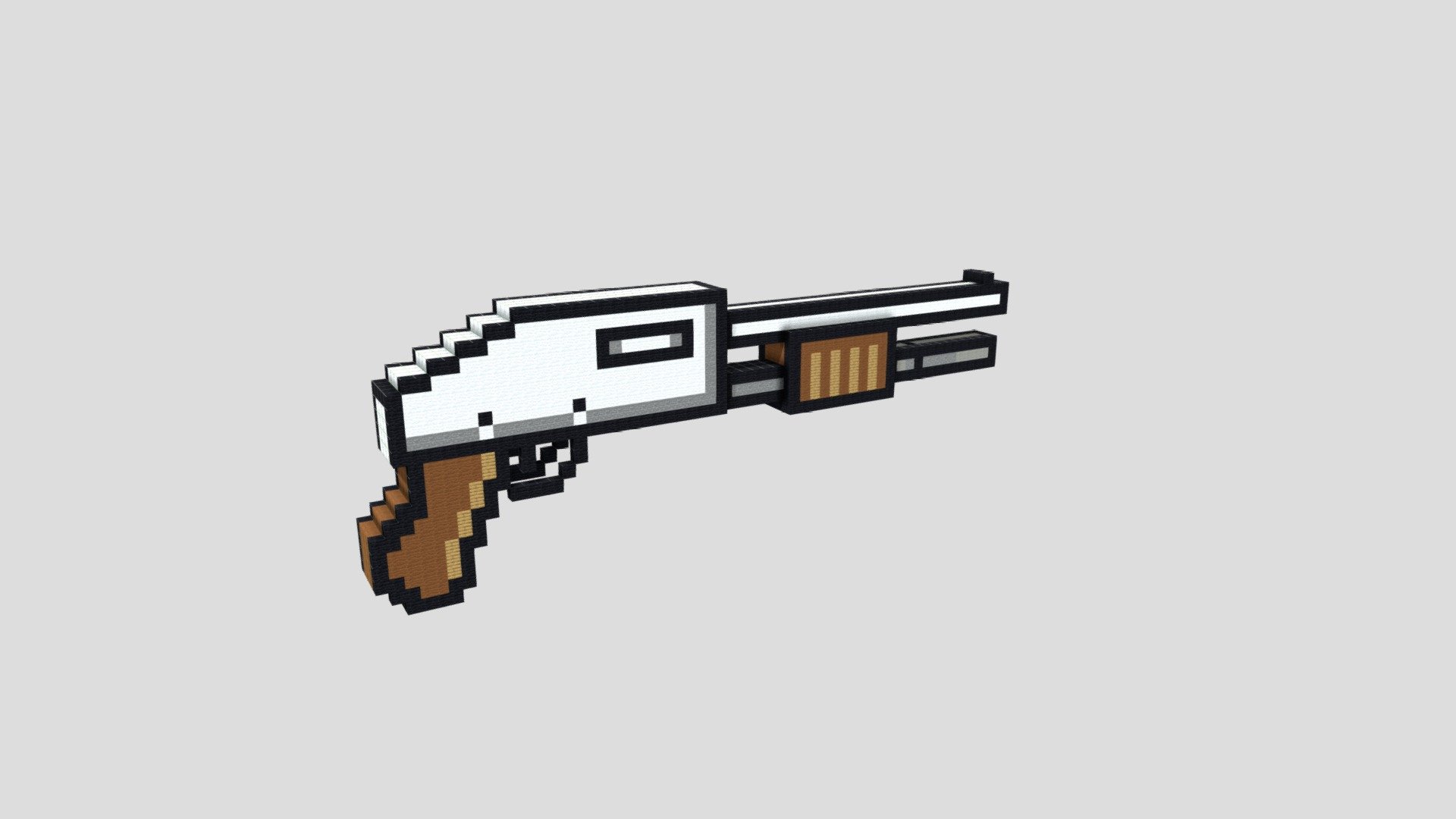 Pixel gun Download Free 3D Model By Madexc 6cbd0c2 Sketchfab