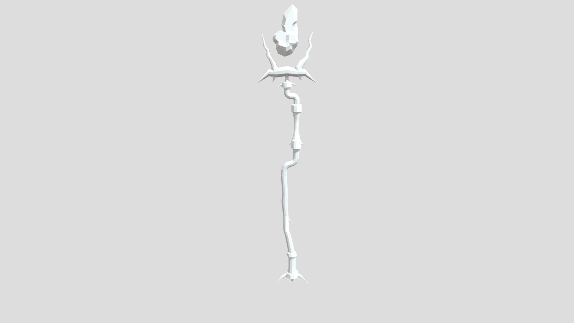 Staff - 3D model by Kenneth Sintubin (@KennethSintubin) [6cbe681 ...
