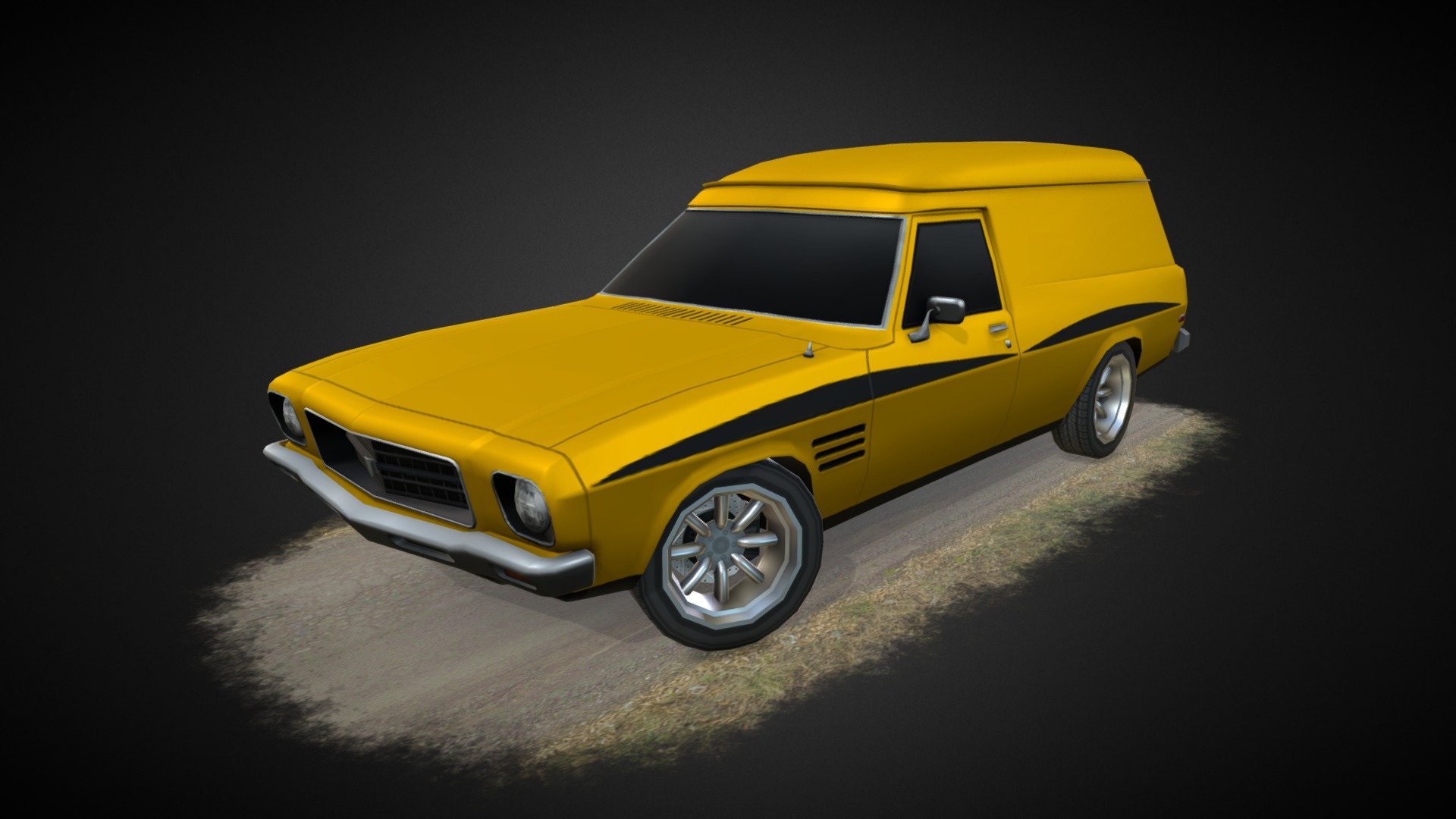 Holden Belmont Sandman - 3D model by Devsanterr [6cbe87a] - Sketchfab