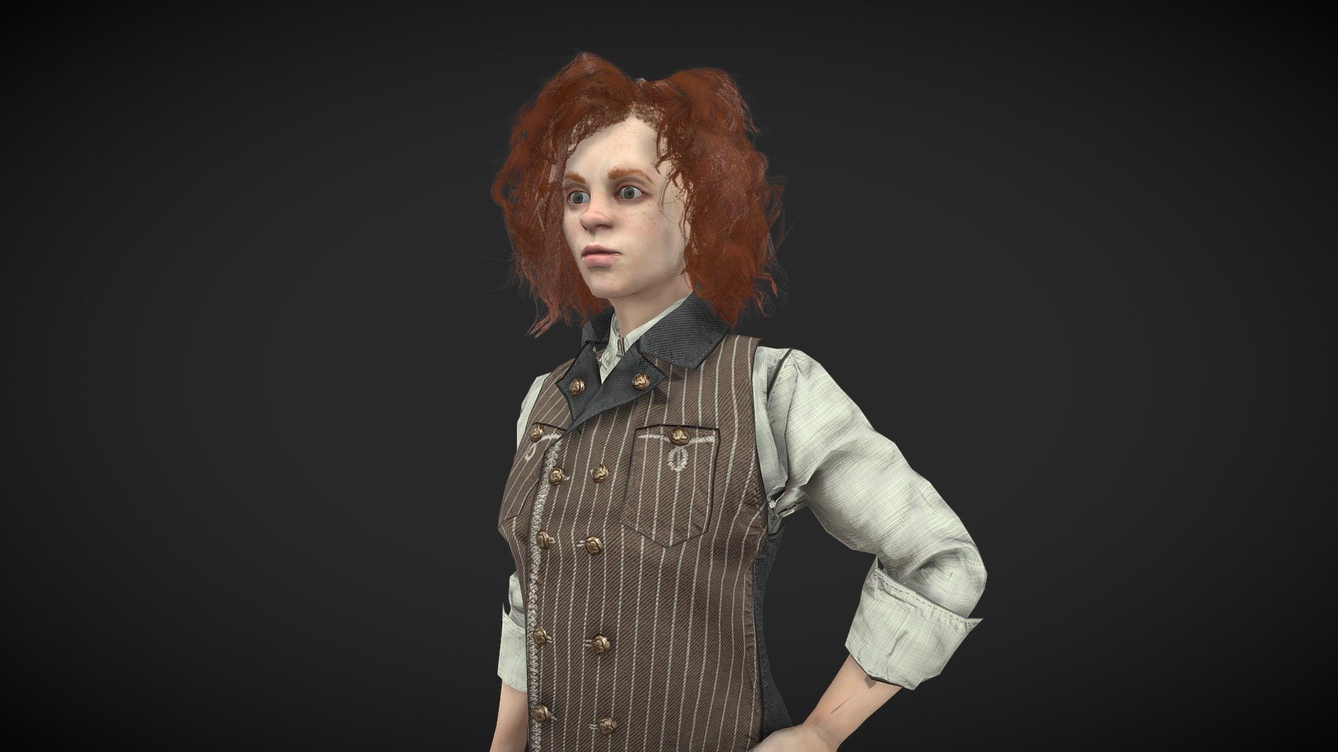Retha Realtime Character - 3D model by Feivelyn [6cbefb5] - Sketchfab
