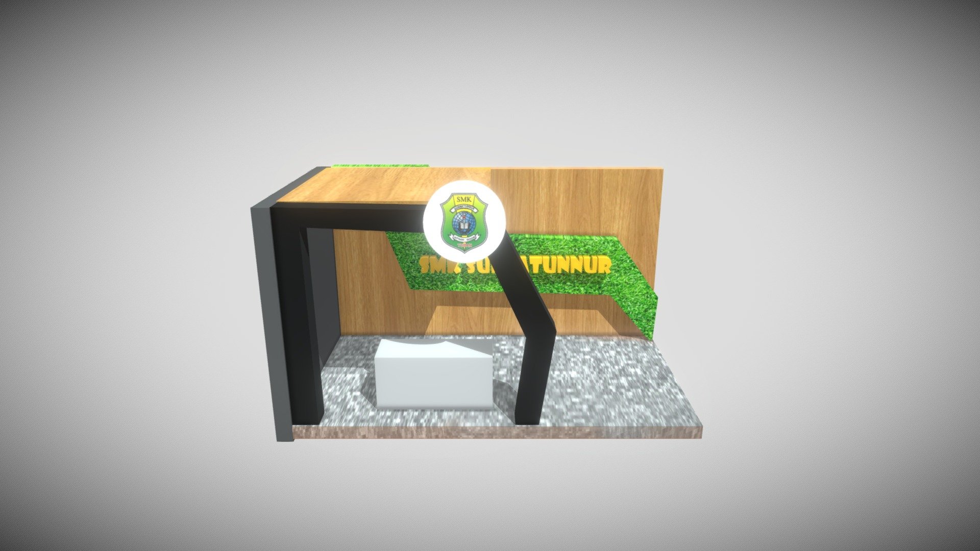 stand smk sunnatunnur - Download Free 3D model by citra.niancy96 (@dewi ...